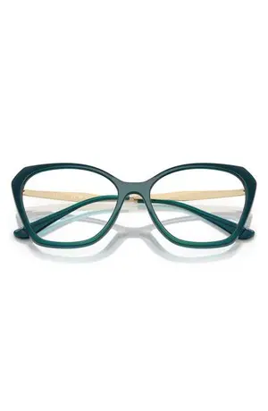 VOGUE 54mm Irregular Eyeglasses - Blue
