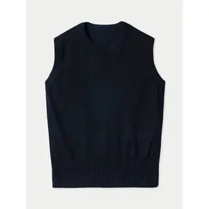 Gobi Cashmere Sleeveless Silk Cashmere Knit Top - Black