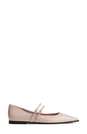 LK BENNETT Lulu Strappy Pointed Toe Flat - Tau-taupe