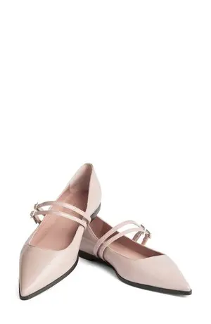 LK BENNETT Lulu Strappy Pointed Toe Flat - Tau-taupe