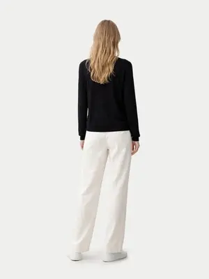Gobi Cashmere Silk Textured Sweater