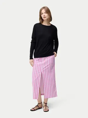 Gobi Cashmere Silk Textured Sweater
