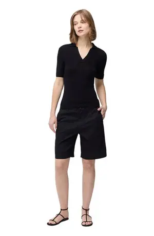 Gobi Cashmere Silk Blend Polo Shirt