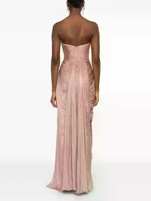 IRIS SERBAN Gisselle Maxi Dress - Neutrals