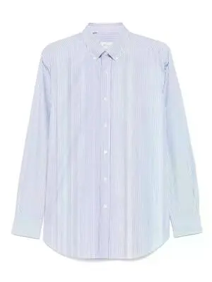 Brioni Lucio Striped Shirt Blue