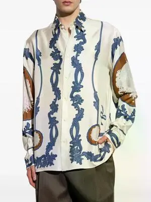 Versace Medusa Cameo-print Shirt