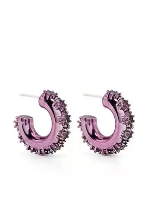 JUSTINE CLENQUET Nina Earrings - Purple