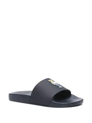 Polo Ralph Lauren Polo Bear Slides - Blue