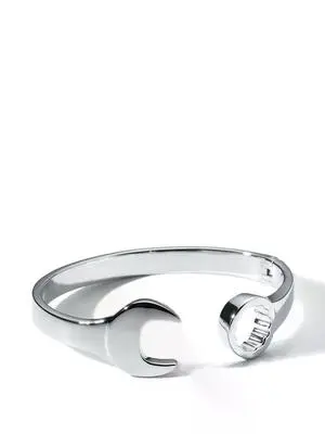 Mateo Wrench Bangle - Silver