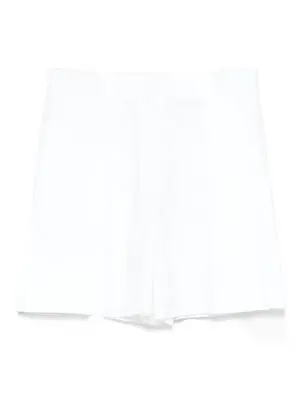 Theory Pleated Shorts - White