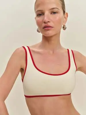 REFORMATION Vicky Bikini Top