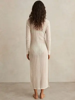 REISS Samantha Knitted Beach Cover-up Dress