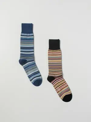 Paul Smith Striped Crew Socks - Multicolor