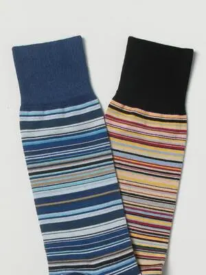Paul Smith Striped Crew Socks - Multicolor