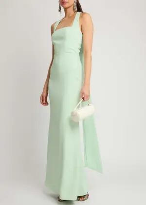 Oddmuse Ultimate Muse Twill Maxi Dress - Mint