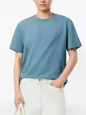 Lacoste Logo-embroidered T-shirt - Blue