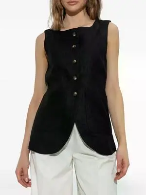 Posse Emma Waistcoat - Black