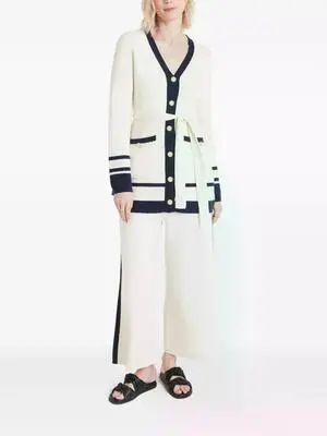 TEMPERLEY LONDON Rivera Wide Leg Trousers - Neutrals