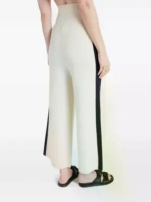 TEMPERLEY LONDON Rivera Wide Leg Trousers - Neutrals