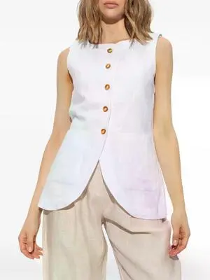Posse Emma Waistcoat - White