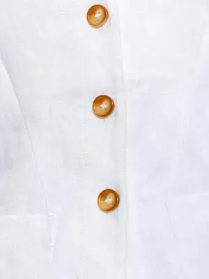 Posse Emma Waistcoat - White