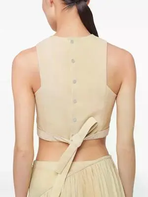 Rabanne Sleeveless Crop Top