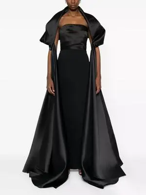 Solace London Vera Maxi Dress - Black