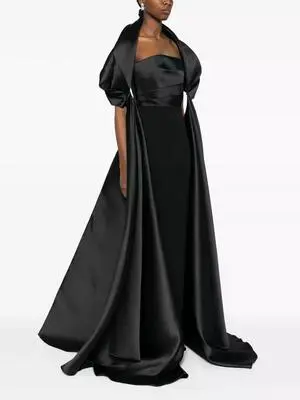 Solace London Vera Maxi Dress - Black