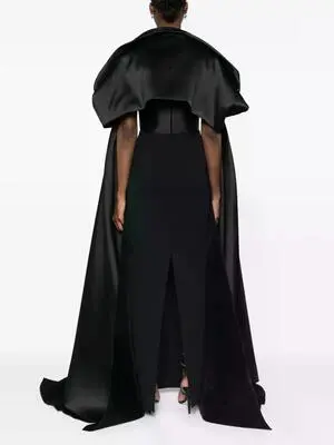 Solace London Vera Maxi Dress - Black