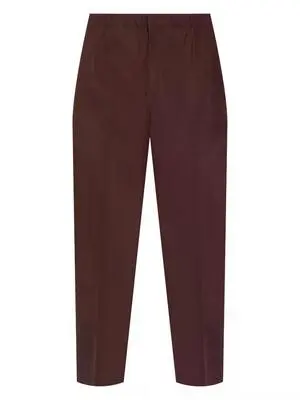 JIL SANDER Wool Trousers - Brown