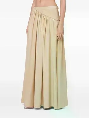 Rabanne Twill Maxi Skirt