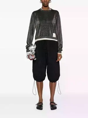 Mihara Yasuhiro Triple-layered Glittered Sweater