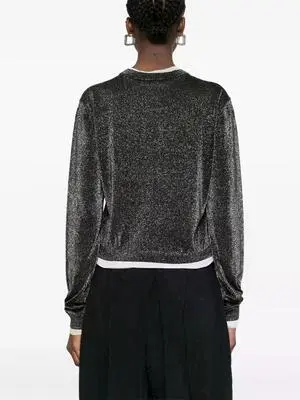 Mihara Yasuhiro Triple-layered Glittered Sweater