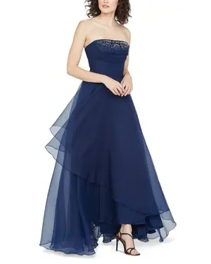 Theia Aubrey Strapless Gown