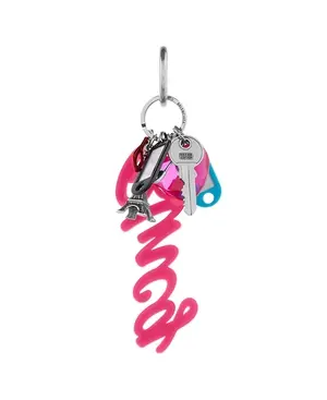Balenciaga Charm Keychain Hourglass Soft Big Souvenirs - Multicolored