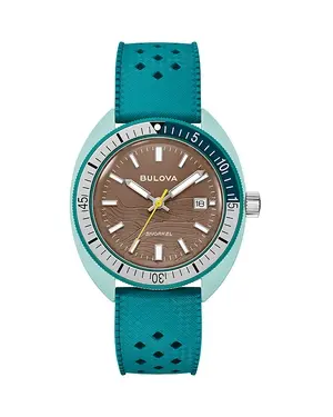 Bulova Snorkel 41mm Watch - Brown/green