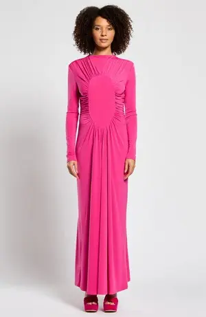 DASKA Chara Maxi Dress - Pink
