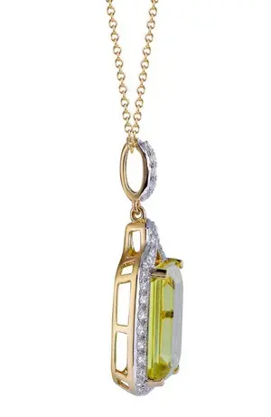KAHN HIGH JEWELRY London Blue Topaz Necklaces With Diamonds