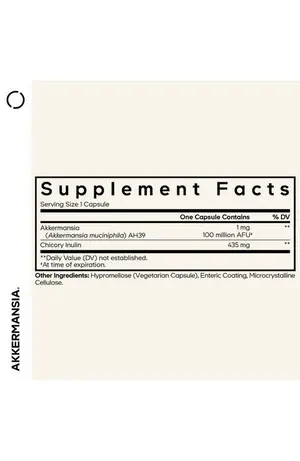 CODEAGE Akkermansia, 100 Million Afu Synbiotic Supplement