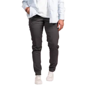 DAPPER BOI Slim Chino Pants - Dark Grey