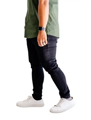 DAPPER BOI Skinny Jeans - Black