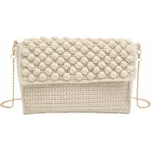 MODA LUXE Celeste Crossbody Handbag - Ivory