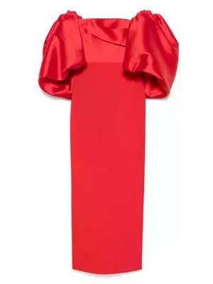 Solace London Floris Maxi Dress - Red