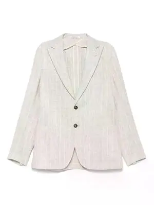 Tagliatore Striped Blazer - Neutrals