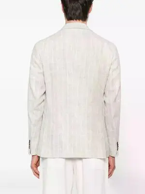 Tagliatore Striped Blazer - Neutrals