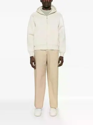 AUTRY Logo-debossed Hoodie - Neutrals