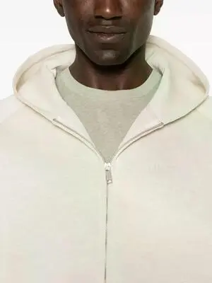 AUTRY Logo-debossed Hoodie - Neutrals