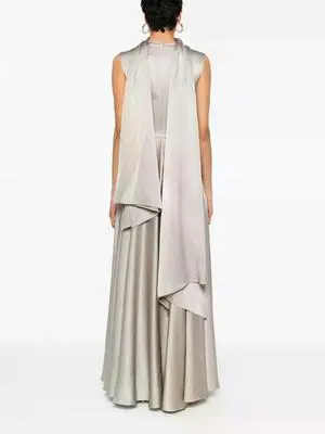 Solace London Emelia Maxi Dress - Grey