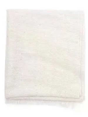 Brunello Cucinelli Sequin-embellished Scarf - Neutrals