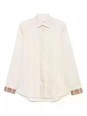Etro Cutaway Collar Shirts For Men